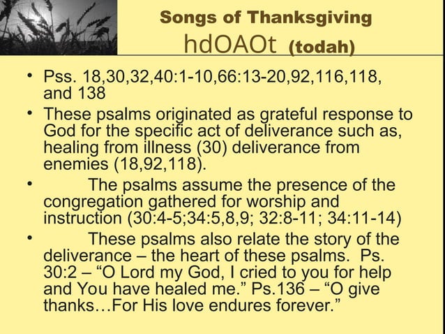 Book of Psalms Powerpoint Presentations. | PPT