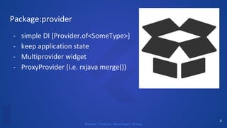 Provider vs BLoC vs Redux | PDF