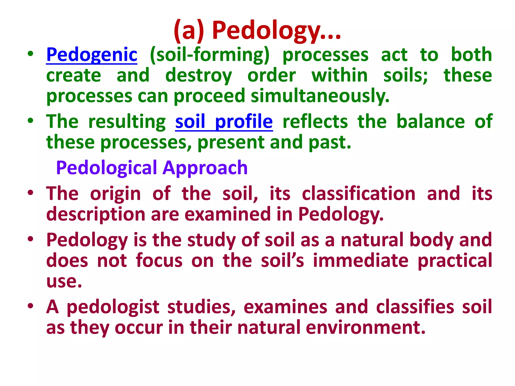 Introduction to soil science | PPTX