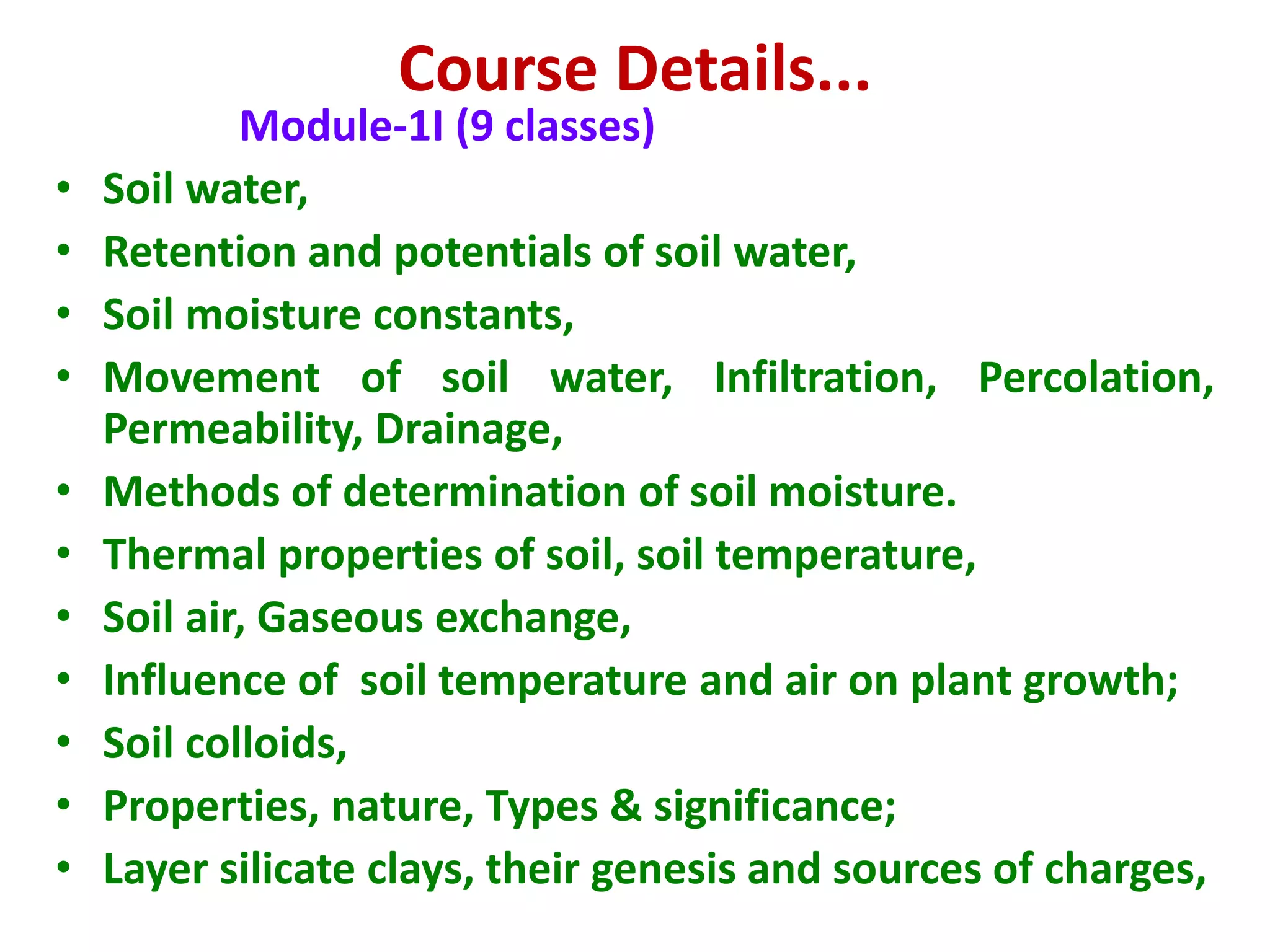Introduction to soil science | PPTX
