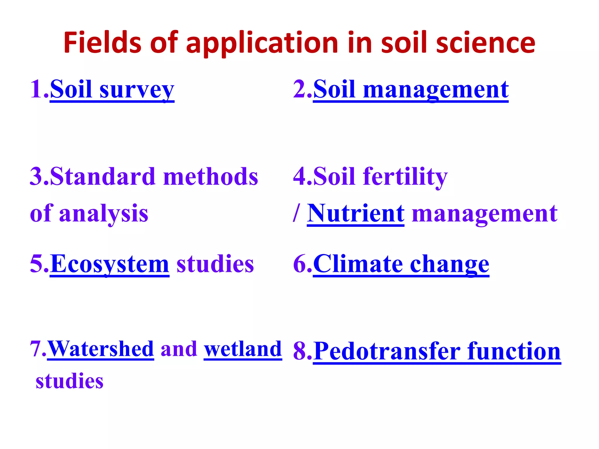 Introduction to soil science | PPTX