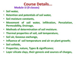 Introduction to soil science | PPTX