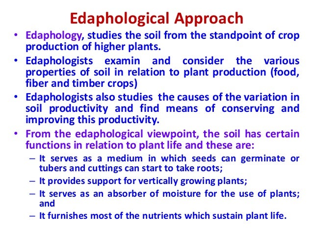 Introduction to soil science