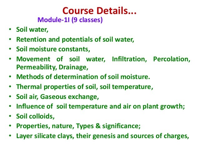 Introduction to soil science