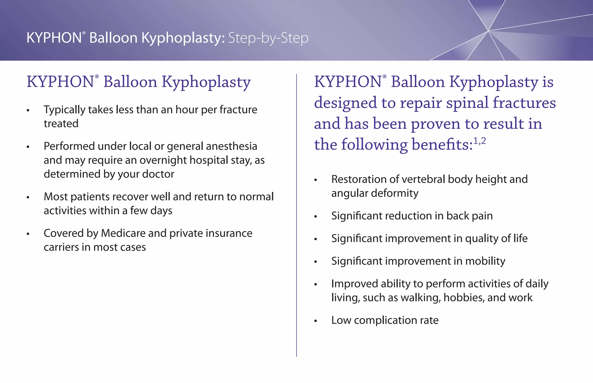 Balloon Kyphoplasty Step By Step Procedure Guide | PDF