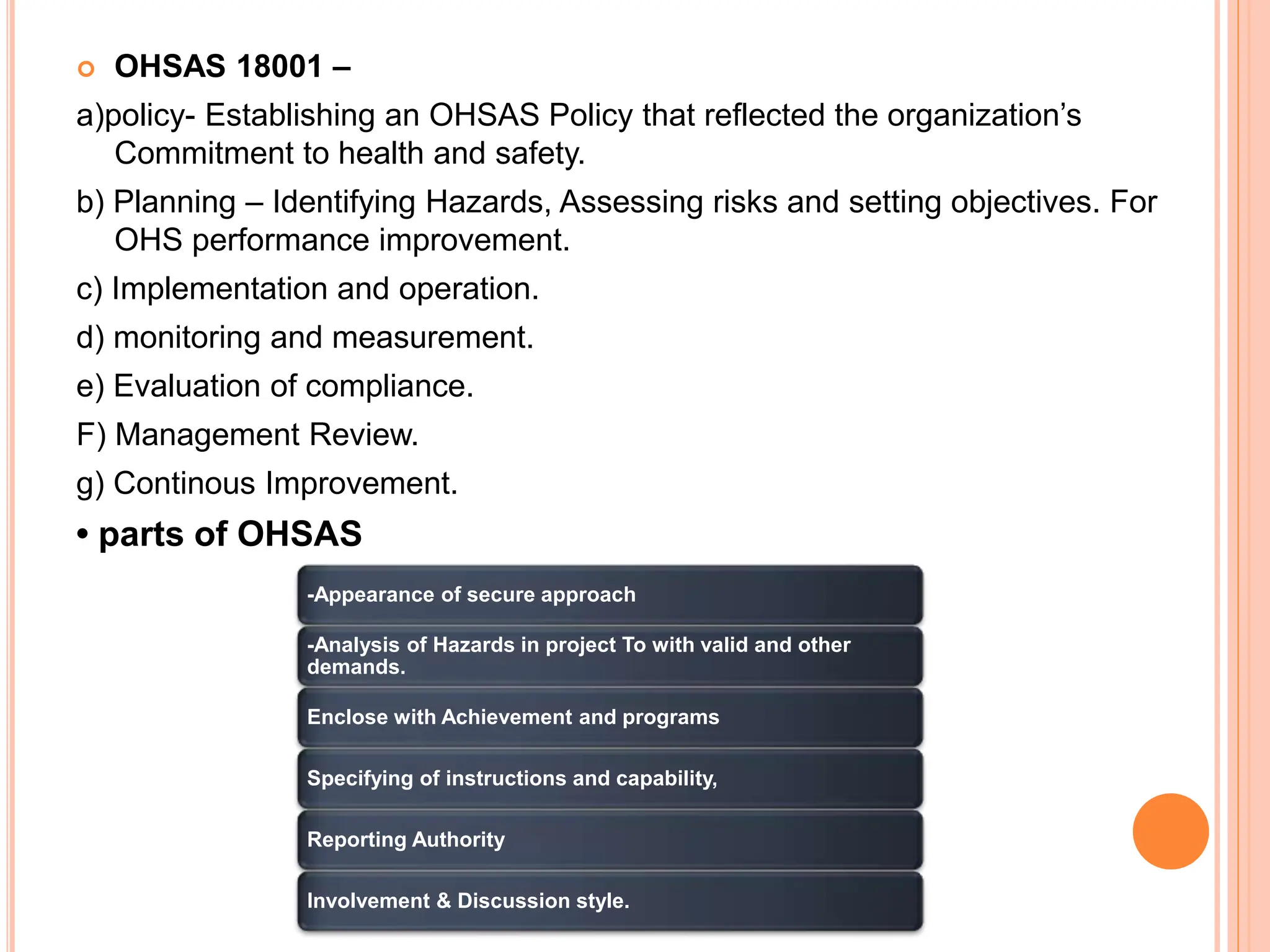 Oshas guidelines, NABL certification & Accrediation, CFR 21 part11 ...