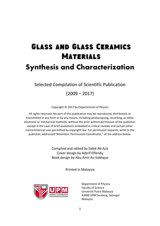 Glass & Glasss Ceramic | PDF