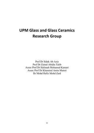 Glass & Glasss Ceramic | PDF