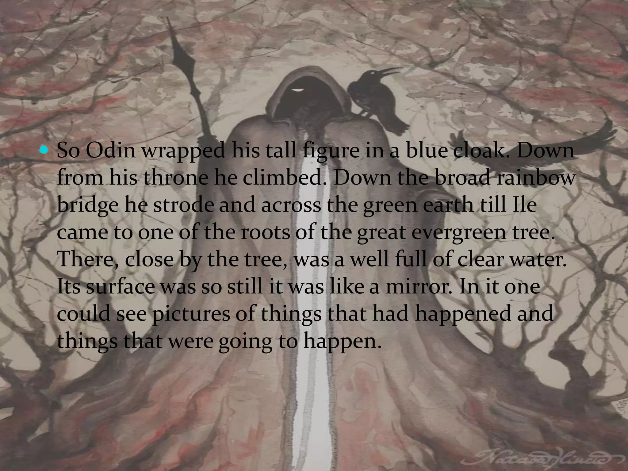 How odin lost his eye (For English 10) | PPTX