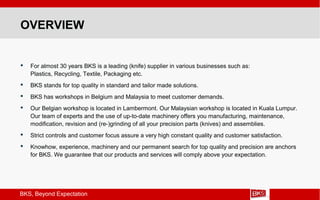 BKS Presentation | PPT
