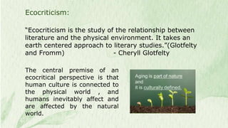 The Element of Nature in Worthworth's Poem | PPTX