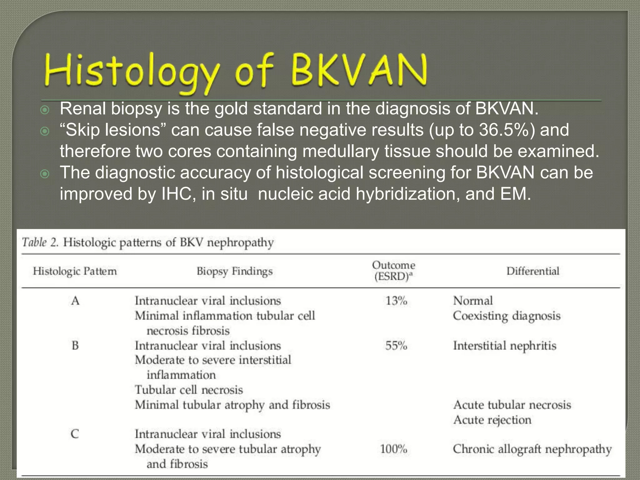 Bk virus nephropathy | PPTX