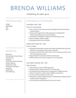 Bk williams resume_july2016 (1) | PDF
