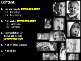 Body language | PPTX