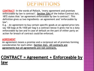 Contracts and agreements | PPT