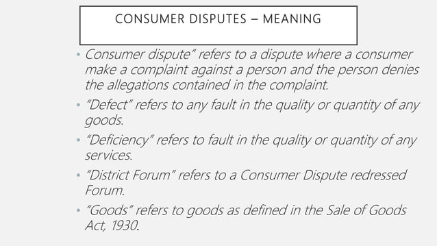 Consumer Redressal Commission | PPTX