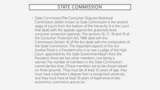 Consumer Redressal Commission | PPTX
