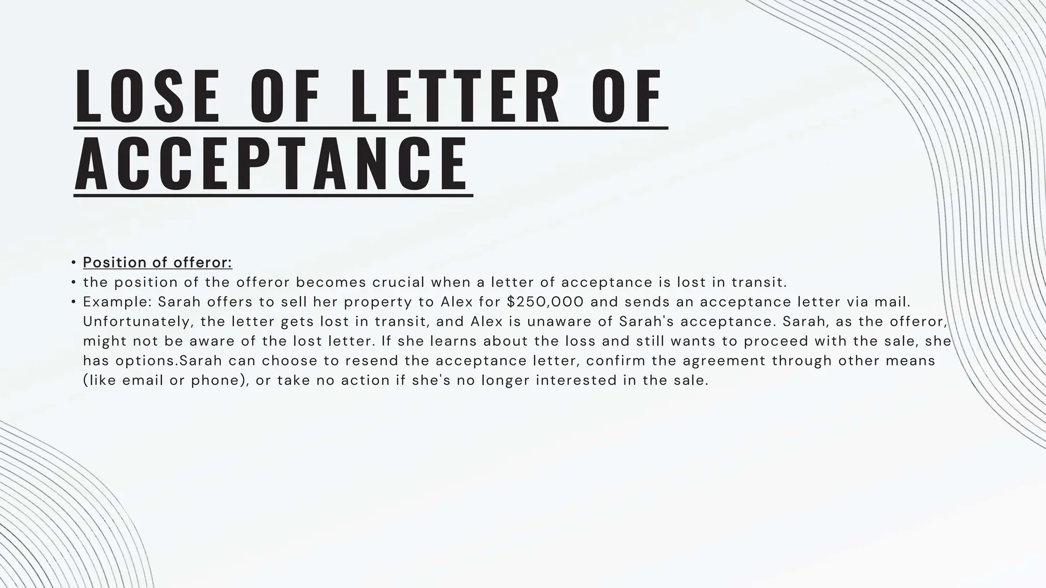 Business law presentation on communication of offer and acceptance | PPTX