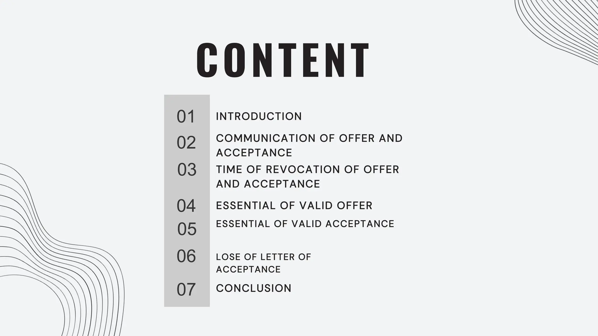 Business law presentation on communication of offer and acceptance | PPTX