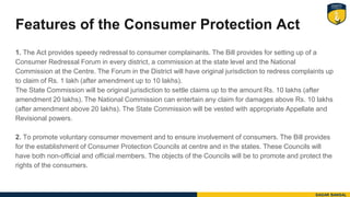 Adv. Sagar Bansal - Consumer Protection Act,1986 | PPTX