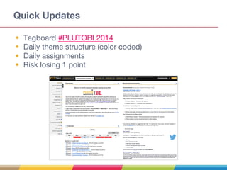 PLUTO Institute: Student Course Orientation | PPT