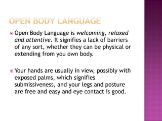 BL - Part2: Language of Mind & Body | PPT