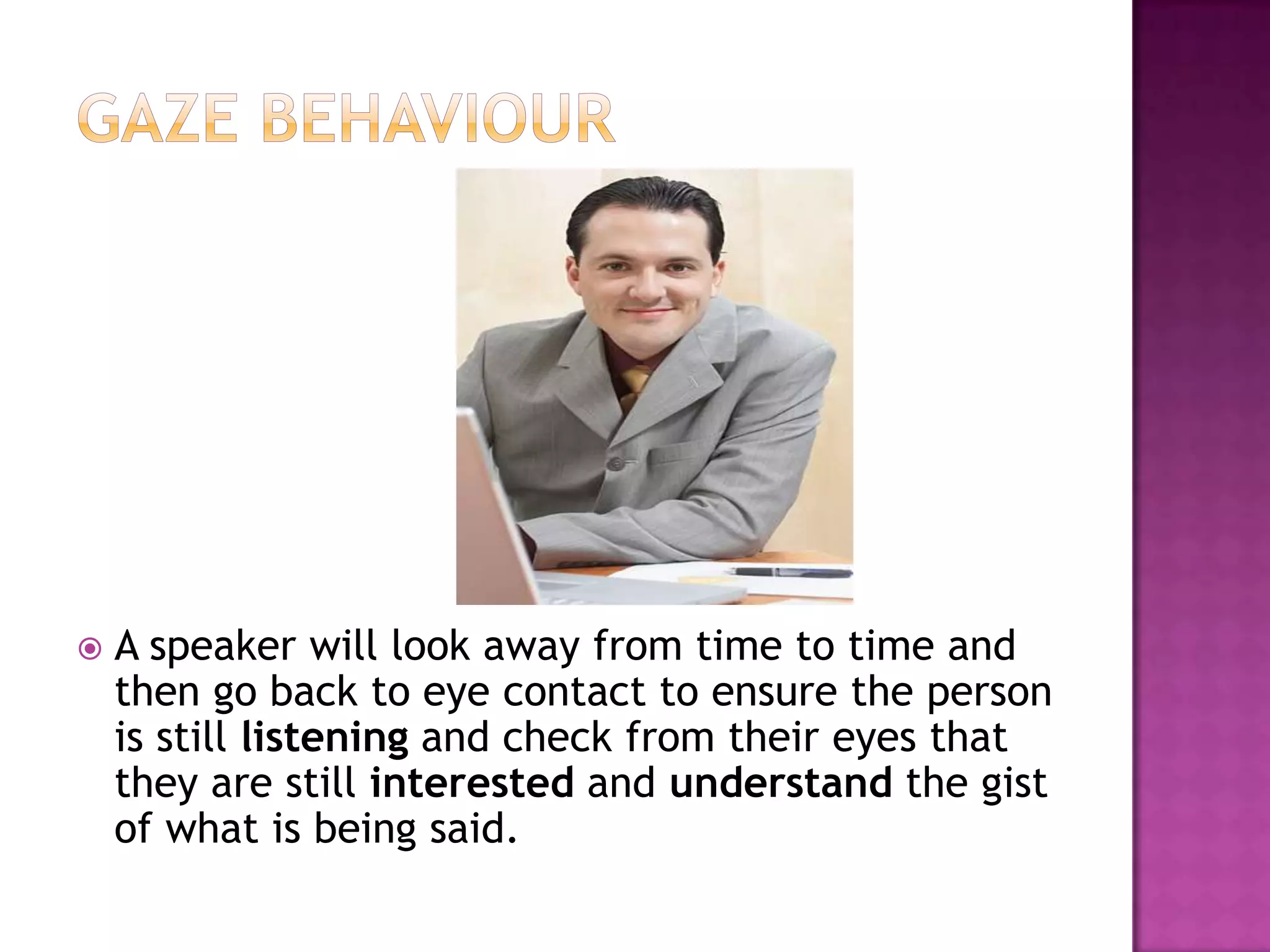 Body Language - Looking | PPTX