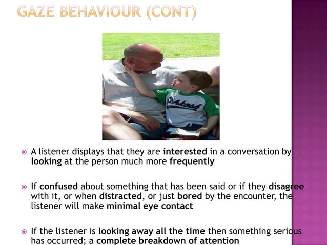 Body Language - Looking | PPTX | Eye and Vision Conditions | Diseases ...