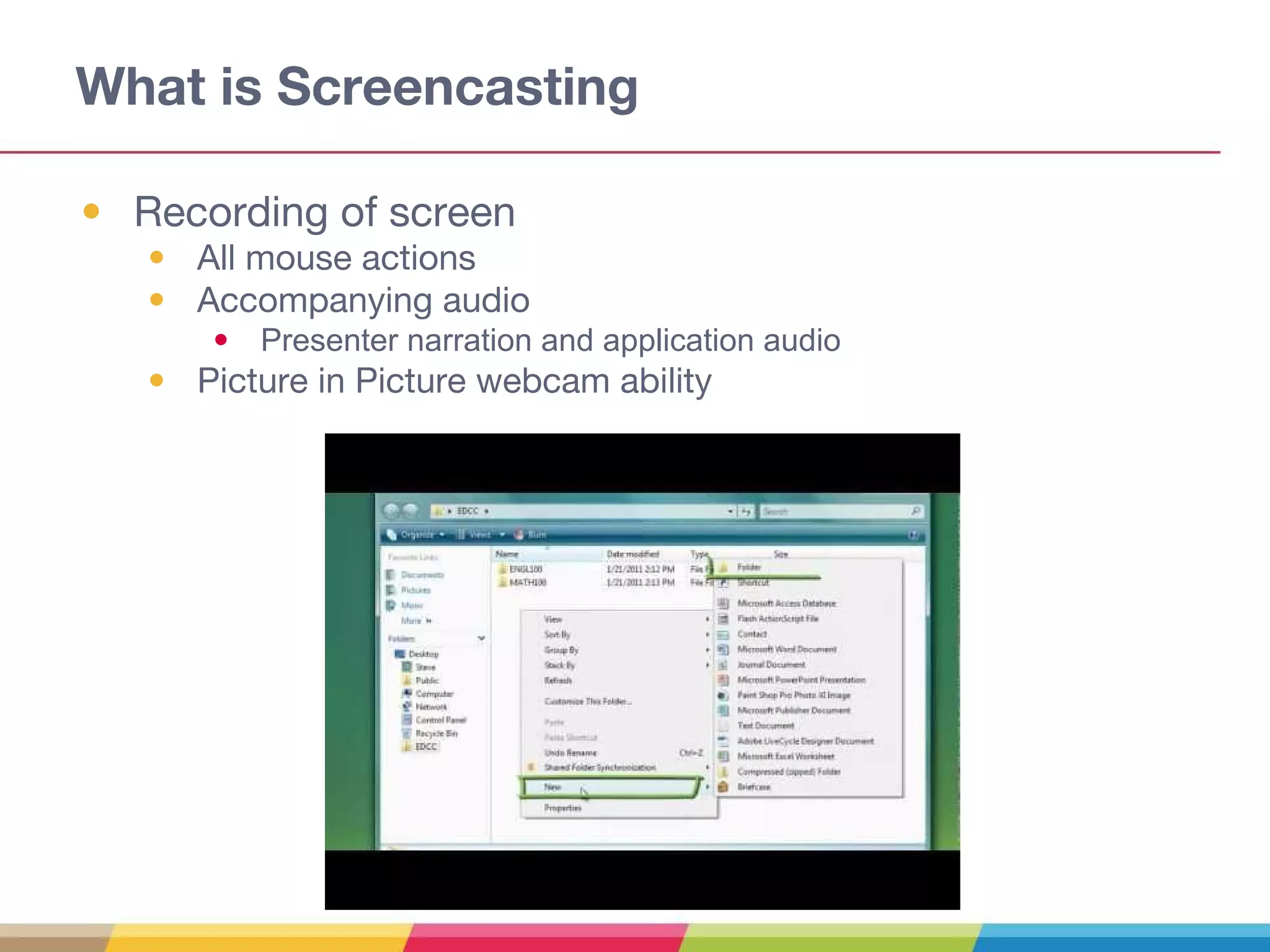 PLUTO Institute: Screencasting | PPT