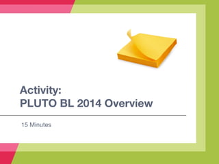 PLUTO Institute: Screencasting | PPT