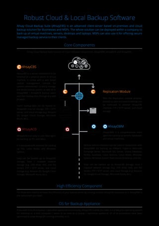 Ahsay Backup Software v7 - Datasheet | PDF | Cloud Computing | Internet