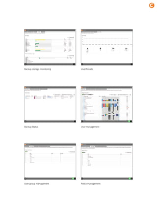 Ahsay Backup Software v7 - Datasheet | PDF | Cloud Computing | Internet