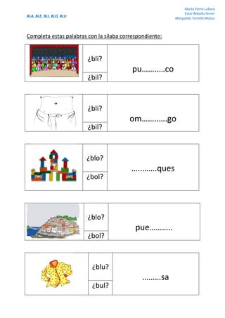 Bla ble-bli-blo-blu-imprenta | PDF