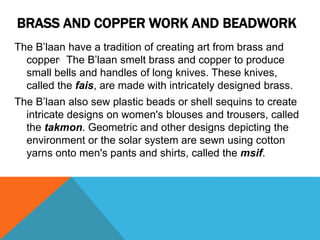 B’LAAN PEOPLE-INDIGENOUS PEOPE SUBJECTpptx | PPTX | Needlework | Arts ...