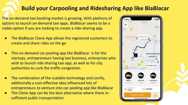 BLABLACAR CLONE APP | PPTX