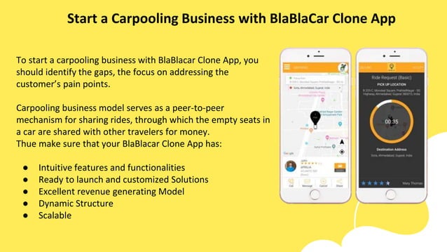BLABLACAR CLONE APP | PPTX