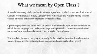 PARTS OF SPEECH | PPTX