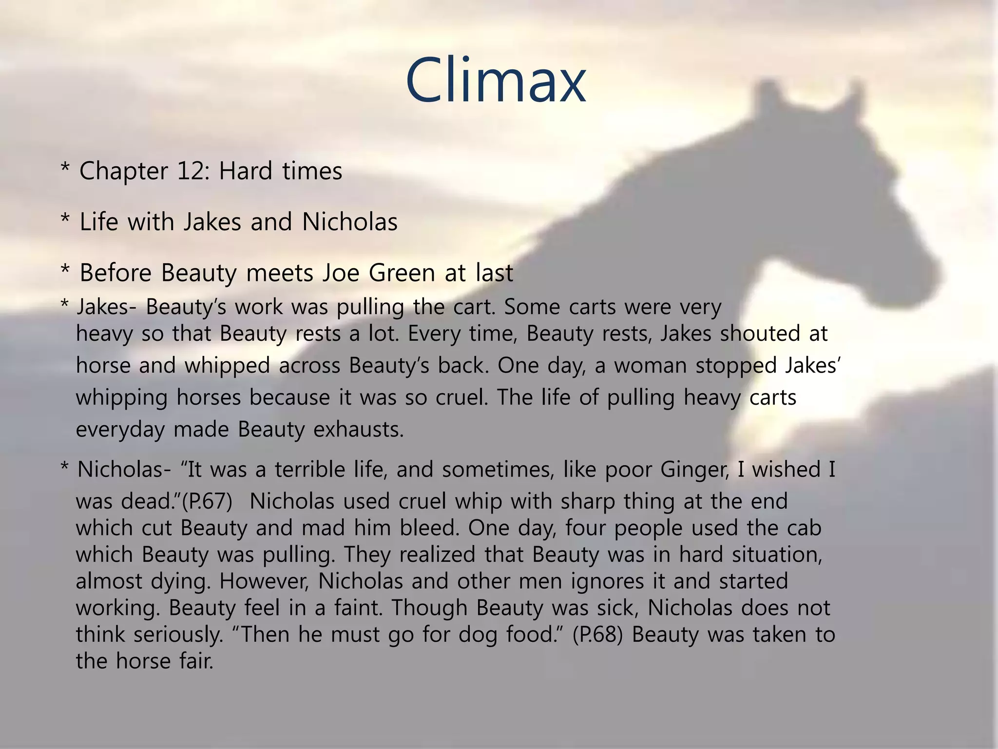 Black beauty-ppt | PPTX
