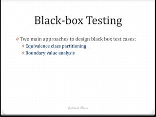 Black box and White box examples | PPT