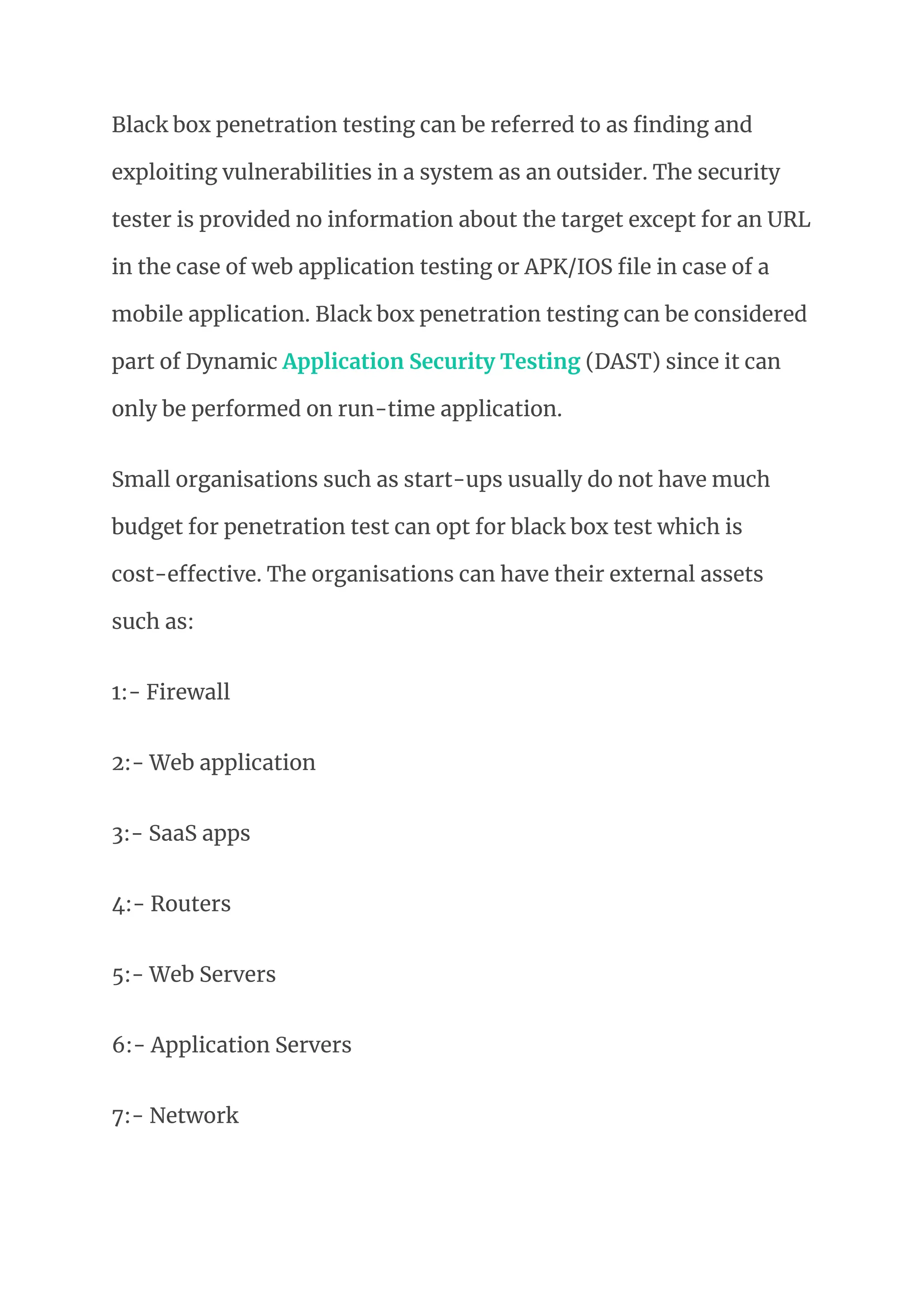 Black-Box Penetration Testing_ Advantages, Disadvantages, Techniques ...