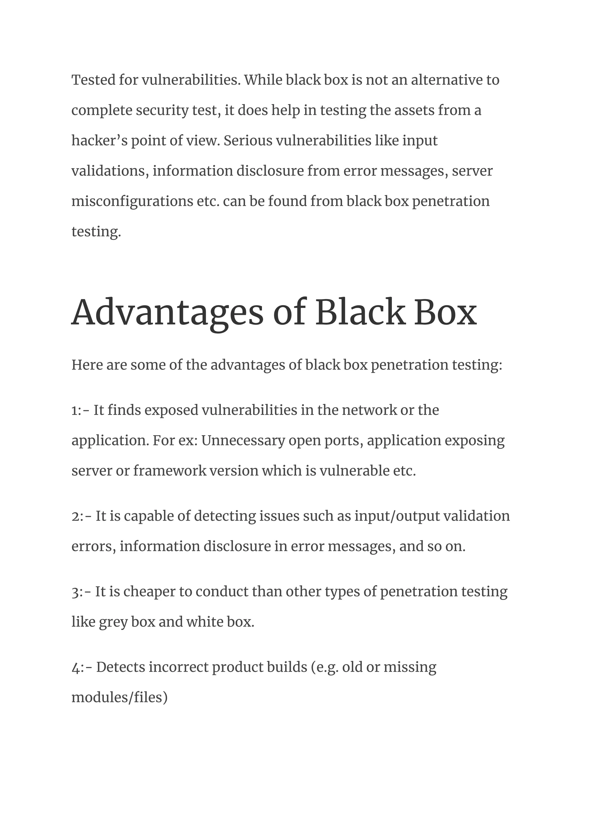 Black-Box Penetration Testing_ Advantages, Disadvantages, Techniques ...