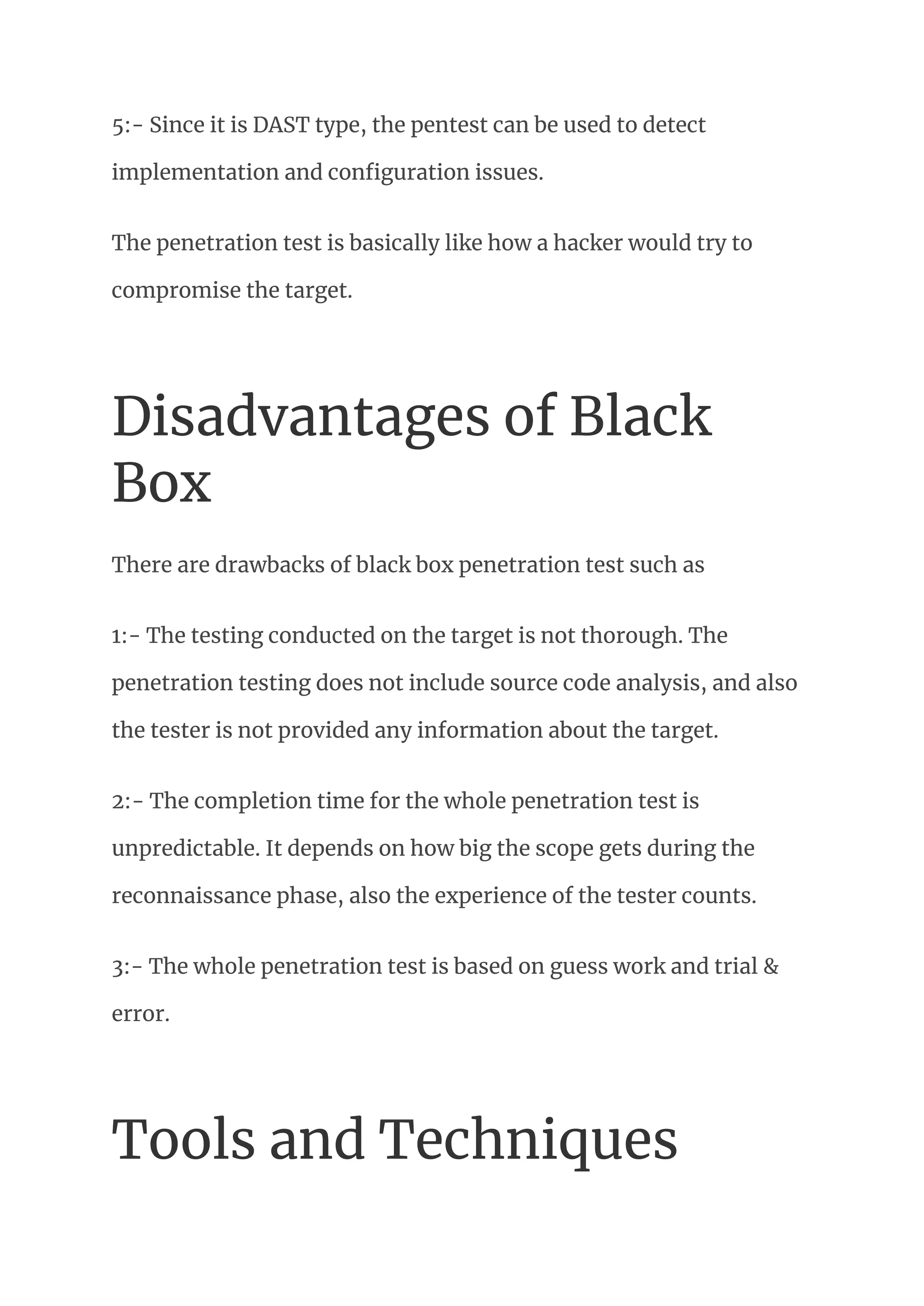 Black-Box Penetration Testing_ Advantages, Disadvantages, Techniques ...