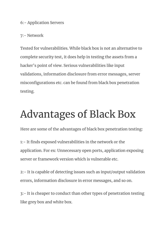 Black-Box Penetration Testing_ Advantages, Disadvantages, Techniques ...