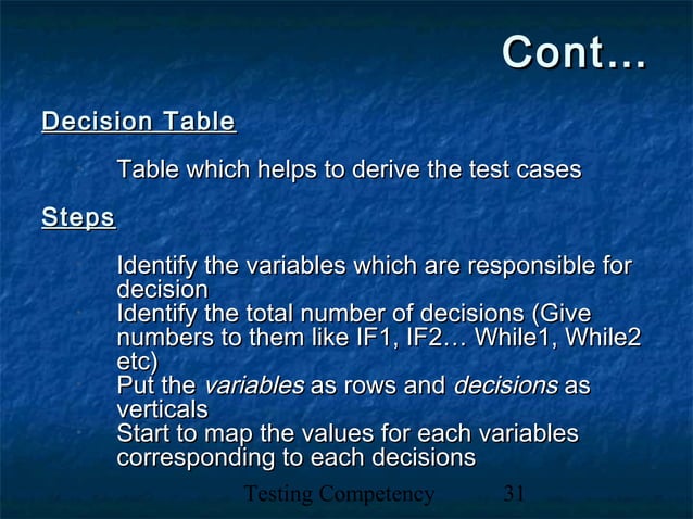 Black box & white-box testing technique | PPT