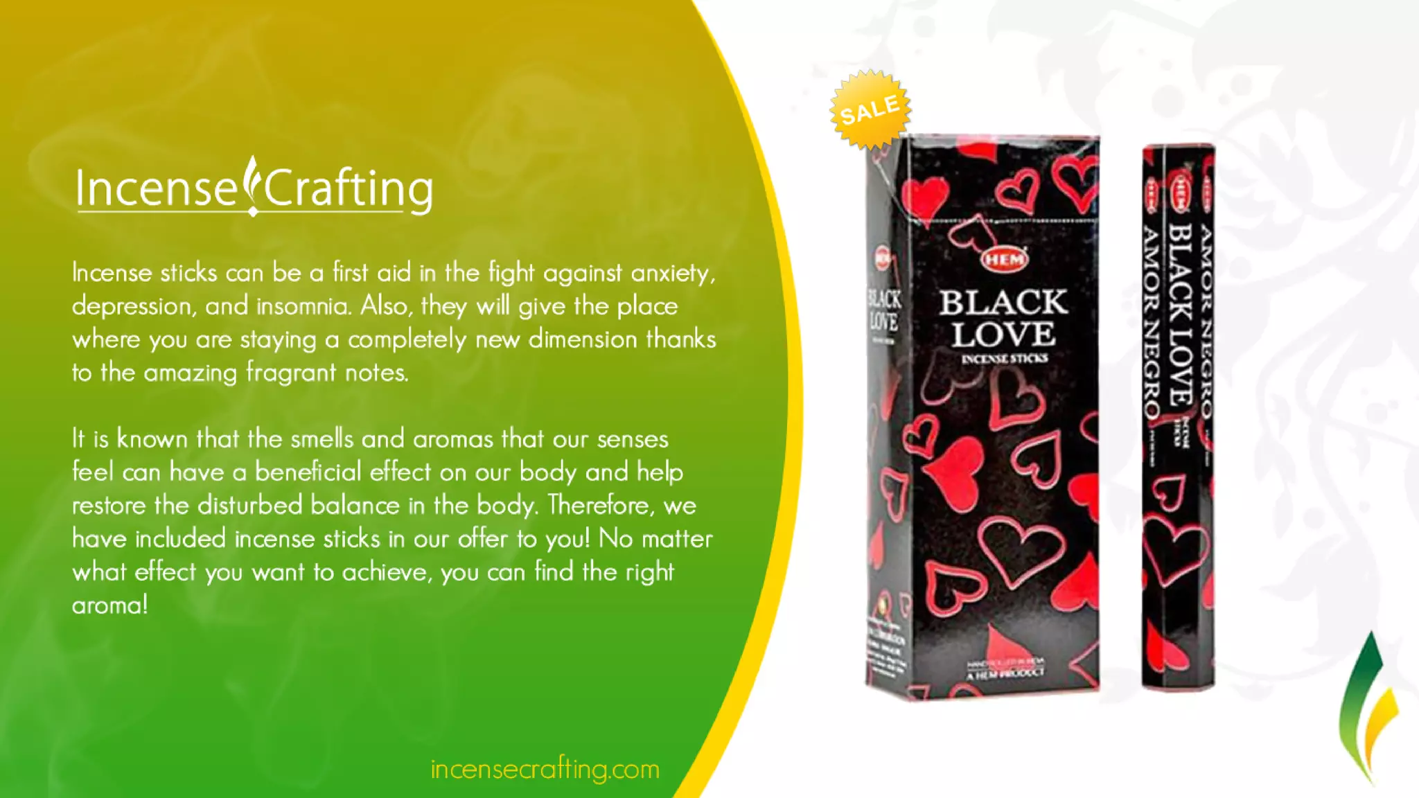 Black Love Incense Sticks | PPT