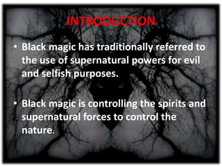 Black Magic | PPTX