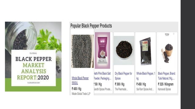 Black pepper | PDF