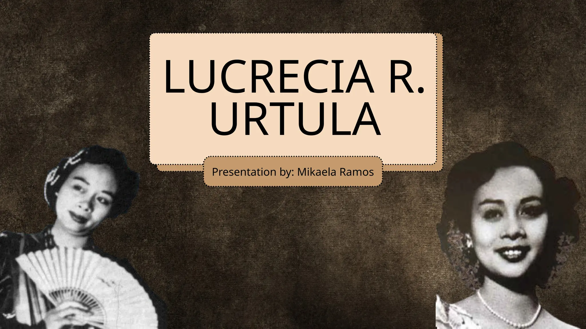 Life and Contributions of Lucrecia Reyes Urtula in Arts | PPTX
