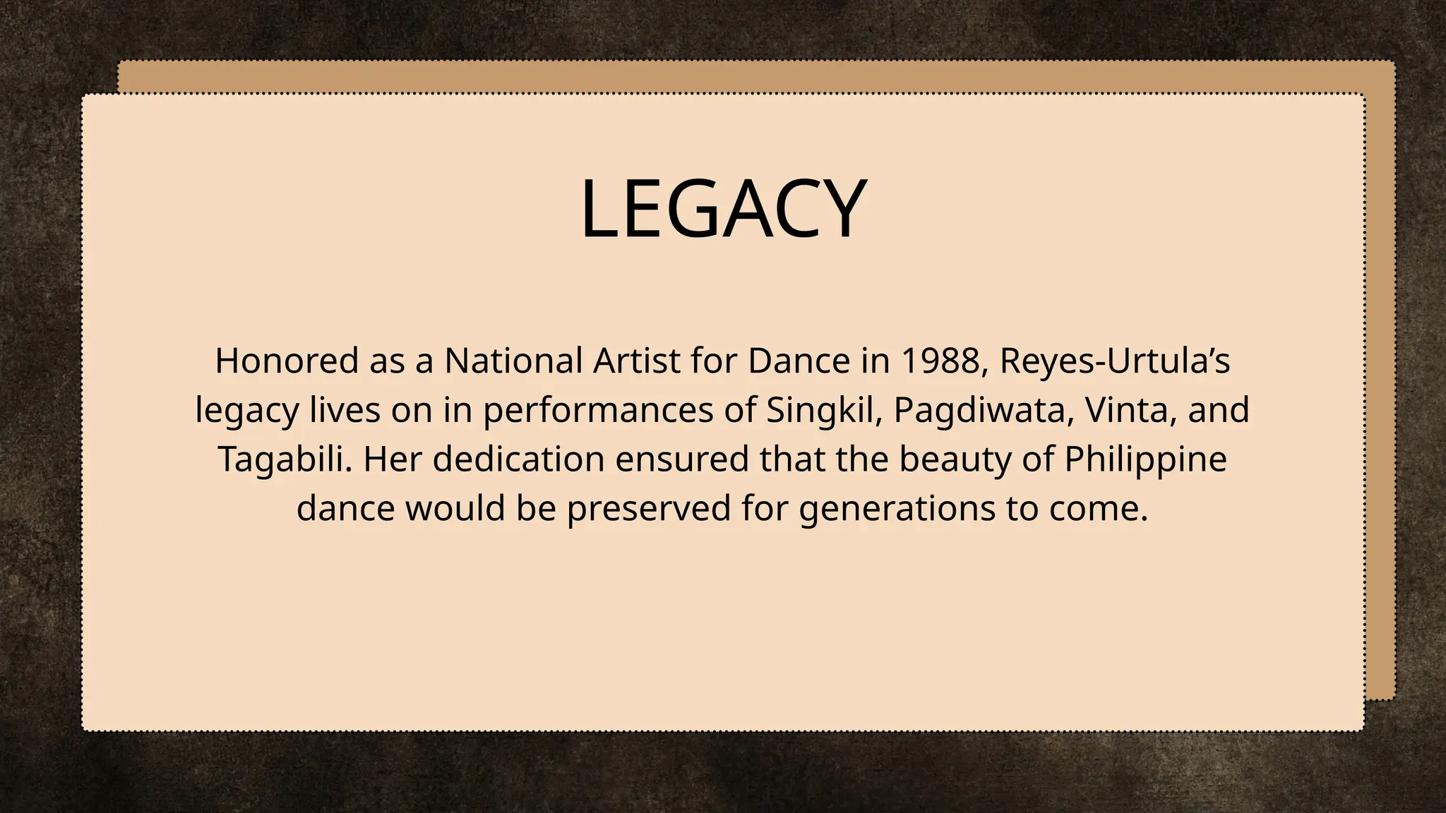 Life and Contributions of Lucrecia Reyes Urtula in Arts | PPTX