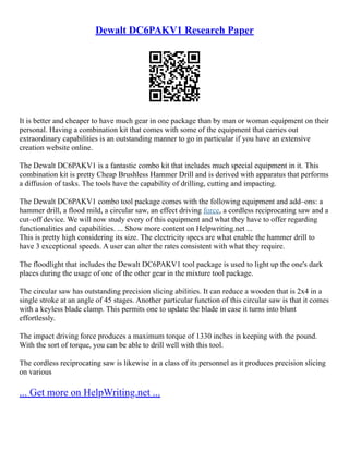 Black And Decker Case Study Analysis | PDF